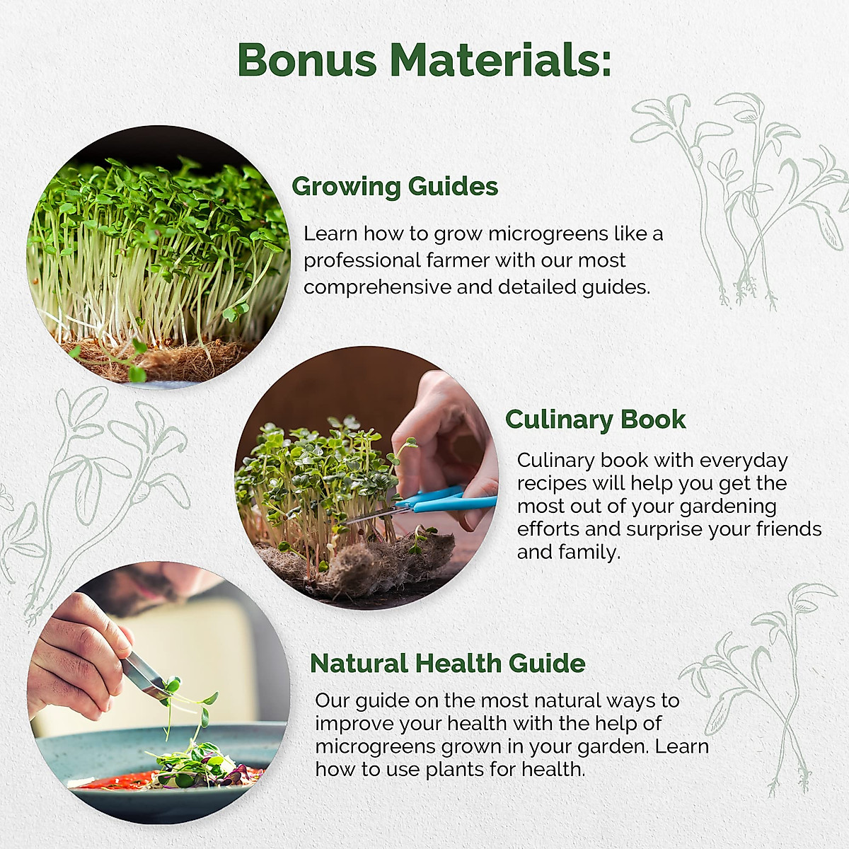 Organo Republic Cress Sprouting & Microgreens Seeds - Non-GMO, Heirloom Sprout Seeds Kit, 8oz Resealable Bag for & Growing Microgreens in Soil, Coconut Coir, Aerogarden & Hydroponic System.