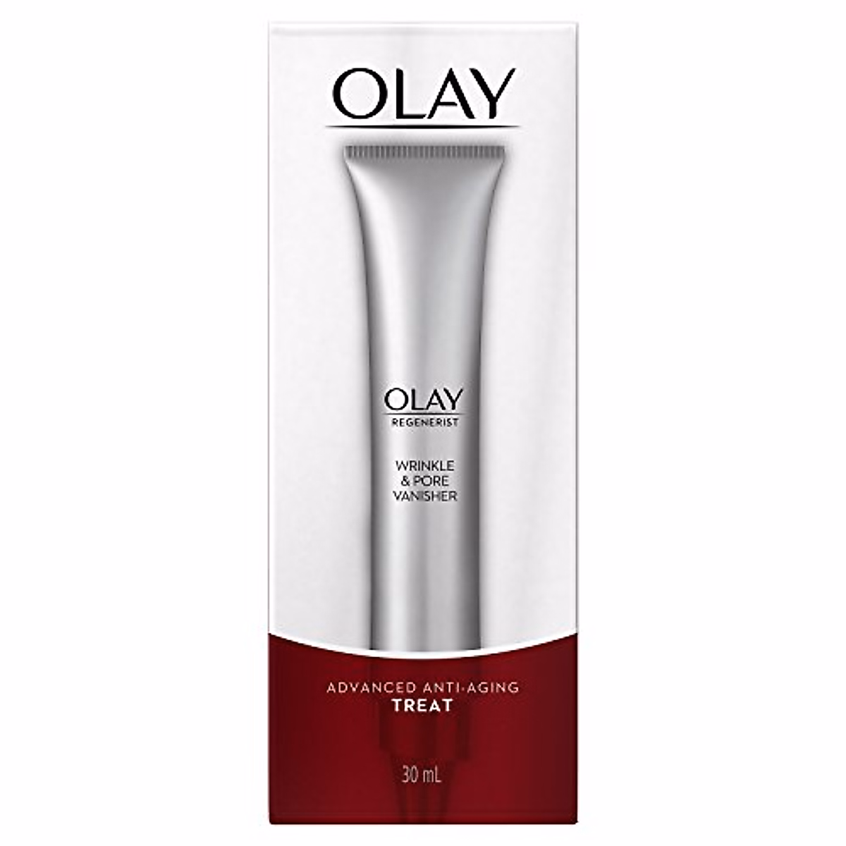 Wrinkle Cream by Olay Regenerist Instant Fix Wrinkle & Pore Vanisher, 1.0 Fl Oz Packaging may Vary