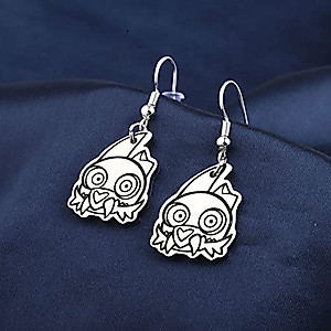 The Owl House Inspired King Gift The Owl House King Earrings The Owl House King Fans Gift (King Earrings)