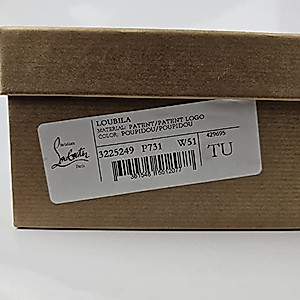 Christian Louboutin Loubila Pink Patent Leather Shoulder Bag