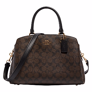 COACH Lillie Carryall, Brown Black