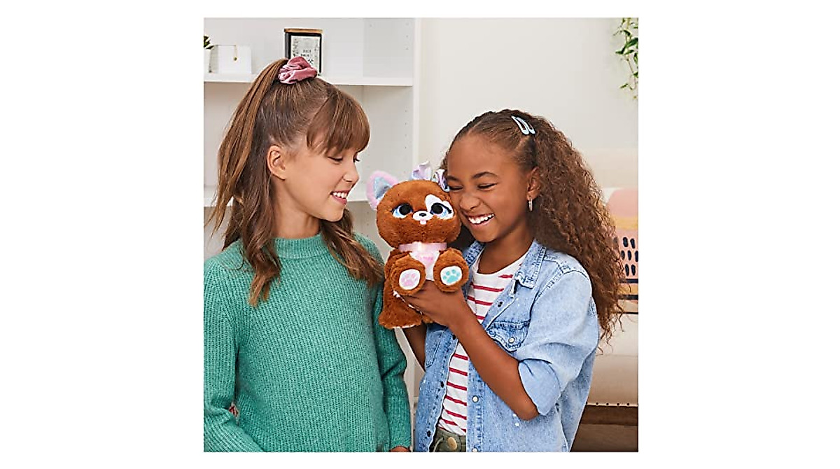 Present Pets Glitter Puppy Interactive Plush Toy — Unbox & Play Now