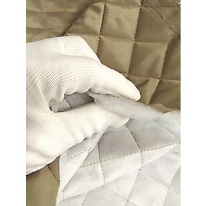 Quilted Polyester Batting Fabric - Black - 58"/60" Width Sold by The Yard