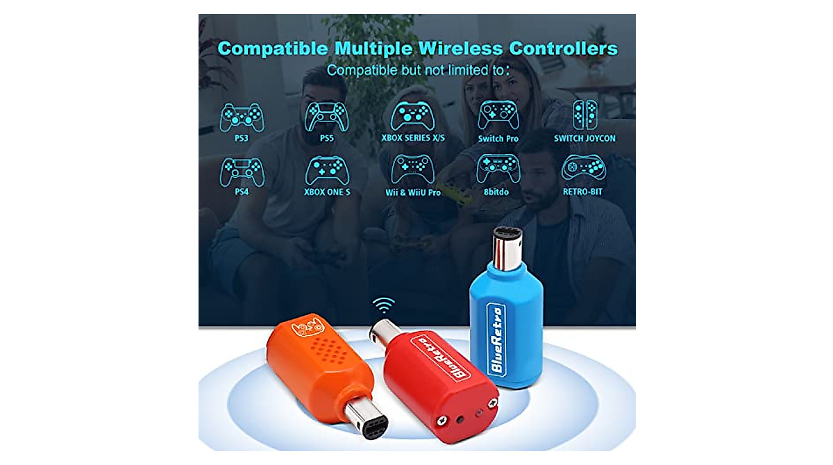 BITFUNX RetroScaler NGC Controller Adapter for All Consoles