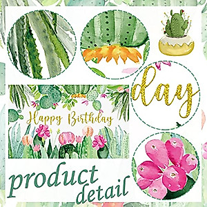 Cactus Party Backdrop Cactus Birthday Backdrop Cactus Party Decorations Cactus Decoration for Tropical Party Decorations Cactus Party Cactus Birthday Party Backdrop Supplies