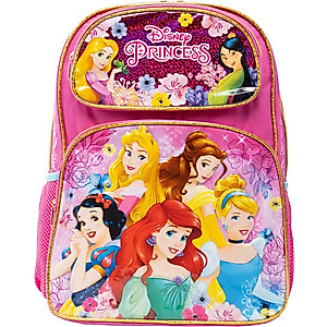 Princess 16" Deluxe Full Size Backpack - Lovely Garden - A19471