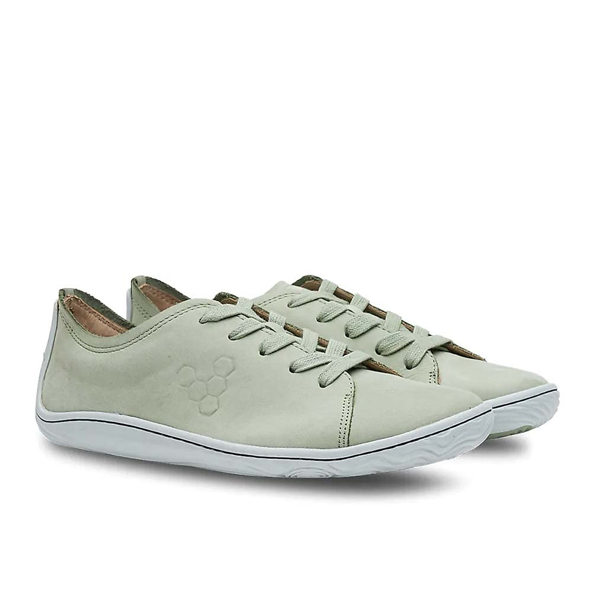 Vivobarefoot Womens Addis Lewa Leather Sage Trainers 7 US