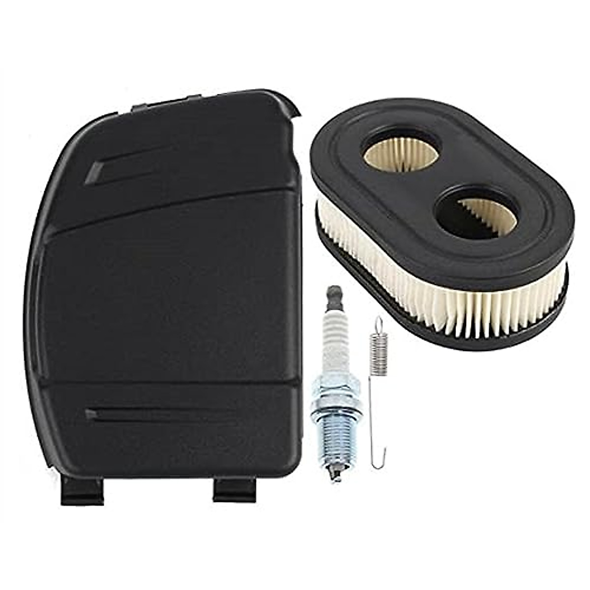 Aocctez 594106 Air Filter and Filter Cover replaces For Briggs & Stratton 595661 798452 595658 Lawn Mower Replacement Parts