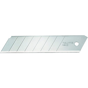 TAJIMA Utility Knives & Blades - 10-Pack 7/8" Endura Box Cutter Snap Blades with Premium Tempered Steel & Ultra-Sharp Edge - LCB-62