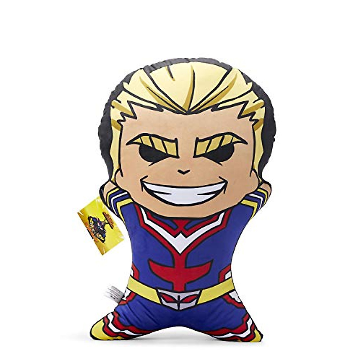 Official My Hero Academia Character Pillow - 20-Inch All Might Doll Body Replica - Gift for Friends, Family, and Fans - Bed, Couch, Room Decoration - Soft Throw Cushion - Licensed Merchandise