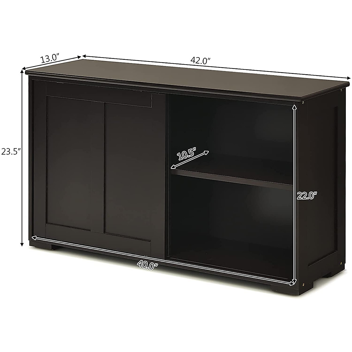 HW53868 Sideboards, Large, Brown