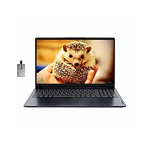 Lenovo 2022 IdeaPad 1 15.6" FHD Laptop, Intel Pentium Silver N6000 Processor, 12GB RAM, 256GB PCIe SSD, 720P HD Webcam, Dolby Audio, 1 Year Office, Blue, Win 11 S, 32GB Snowbell USB Card