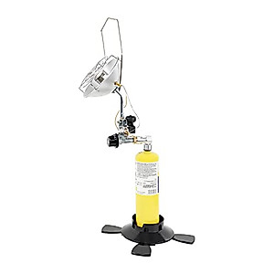 Redline Canyon Tank Top Propane Heater Attachment System - 1lb Cylinder Gas Top Heater for Camping and Travelling