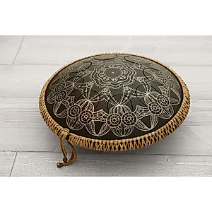 GUDA DRUM Freezbee StarFish with soft Rope Decoration FREE Mallets and Travel Bag. Best Pandrum, Tongue Drum