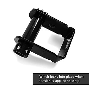 DC Cargo Storable Sliding Winch for Flatbed Trailer | Heavy Duty Tie Down Winch