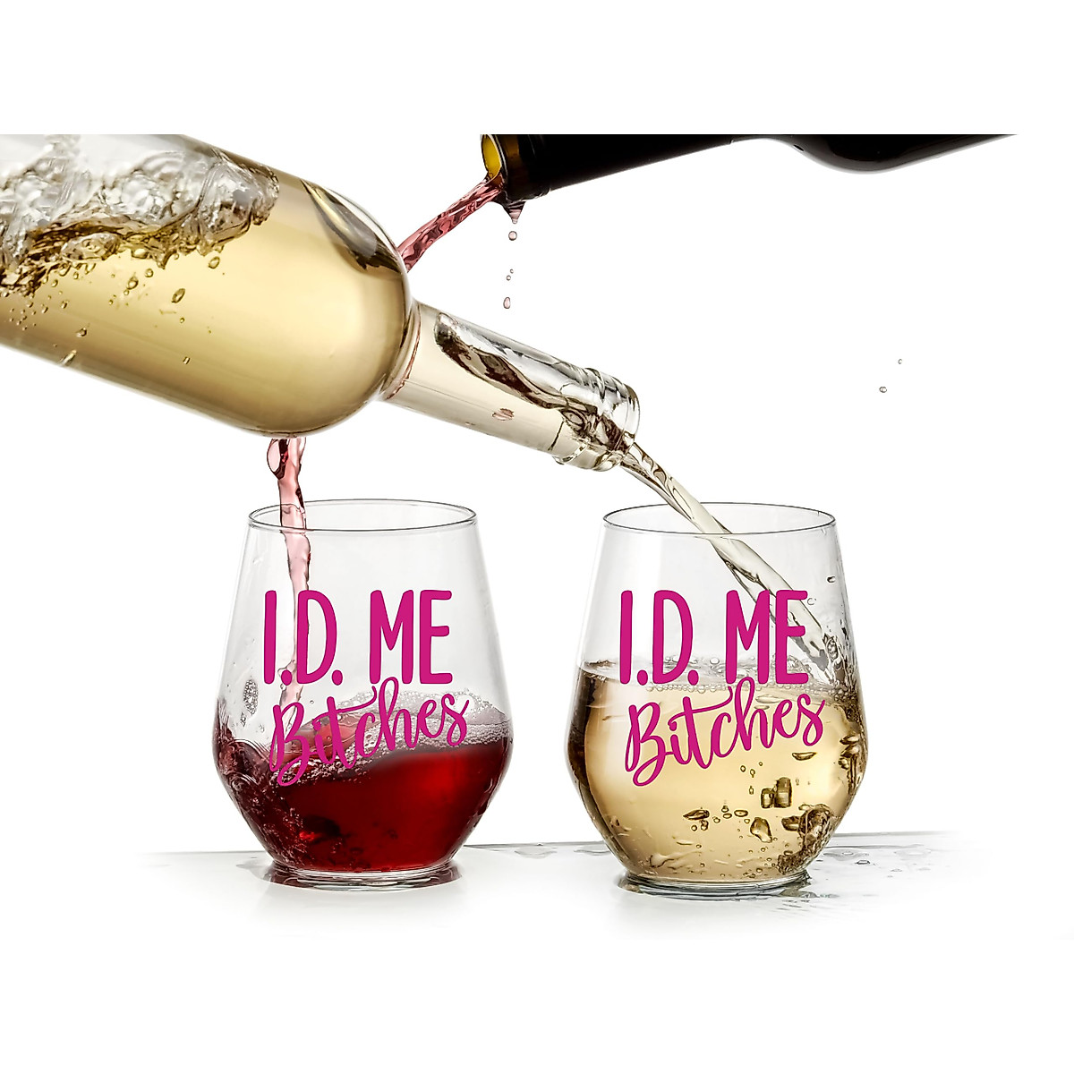 CEDAR CRATE MARKET 21st birthday gifts for women, 21st birthday gifts for her, 21st birthday gift idea, funny wine glasses, 21st birthday wine glass, happy 21st birthday, 15oz Wine Glass, USA Made