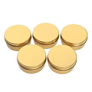 Jojomis 10 Pieces Empty Cosmetic Make-Up Pots Lip Balm Containers Glass 100 Ml