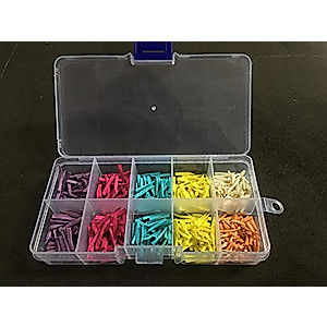 Smiledt 600pcs/Box Mixed Dental Fixing Wood Wooden Wedges for Dental Restoration for Matrices