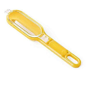 Food-Grade ABS Fish Scaler Fish Scale Remover Skin Scales Innovative Lid Design Seafood Tools Kitchen Accessory Fast Cleaning Fish Skin Scraper Cleaner Scaler Kitchenware Peelers,