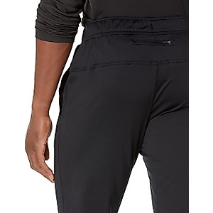 Amazon Essentials Men's Stretch Woven Training Pant, Black, Medium