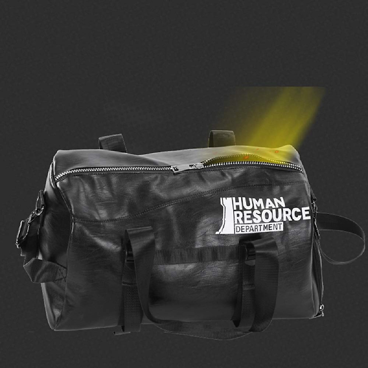 damdos Daypacks for Anime Game Human Resourse Department Archives Backpack Men's Travel Shoulders Package Satchel Student Totes Women's Casual Daypacks Handbags Hand Bags Xmas Gifts for Men