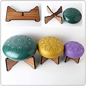 Ethereal Drum Stand Tongue Drum Folding Stands Tongue Drum Detachable Support Tongue Drum Support Tongue Drum Supply Tongue Drum Display Rack Tongue Drum Folding Bracket Floor Rack
