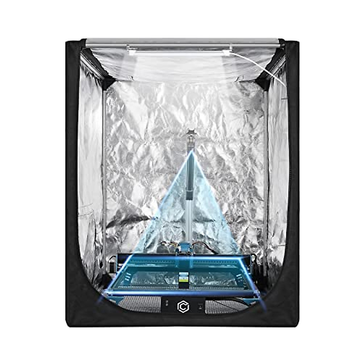 Comgrow 8MP Lightburn Camera Module with Laser Enclosure 750 * 700 * 900mm for Laser Engraver,Easy to Locate Materials,Batch Engraving,Trace Simple Images,Insulates Against Smoke and Odors