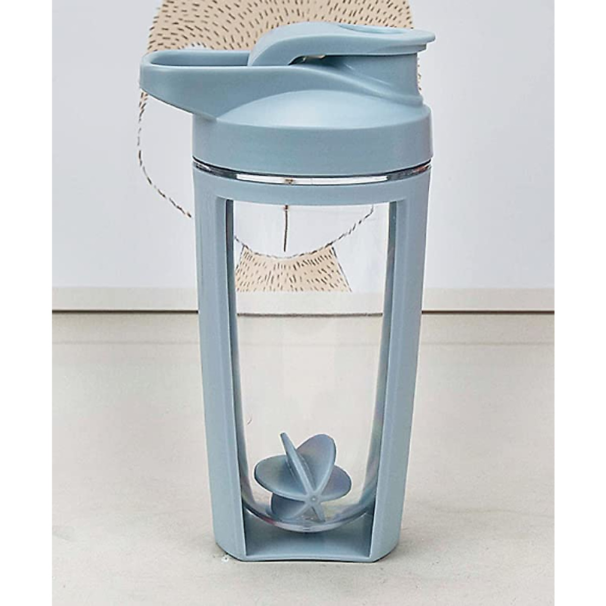 600ml BPA Free Protein Shaker Bottle (pink)