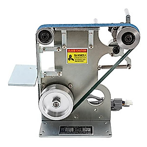 ONENUSYON Grinding Machine Belt Sander 0.55 KW 110V 6000 r/min 3Nm Torque for Wood Metal