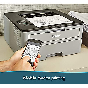 Brother HL-L2350DW Series Compact Wireless Monochrome Laser Printer - Mobile Printing - Auto Duplex Printing - Up to 32 Pages/min - Up to 250 Sheet Paper - 1-line LCD Display + HDMI Cable