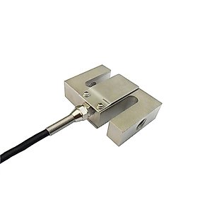 Taidacent High-Precision Weighing Sensor S Type Beam Load Cell Tension Pressure Tension and Compression Measurement Load Cell (0-300Kg)