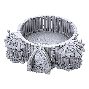 The Witch Temple by Printable Scenery, 3D Printed Tabletop RPG Scenery and Wargame Terrain 28mm Miniatures