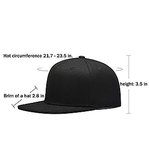 Unisex Adjustable Skull Middle Finger Baseball Cap Classic Dad Hat New Trucker Hats Black