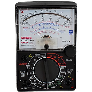 Tekpower 8-Function 19-Range Analog Multimeter, YX360-TRE-B