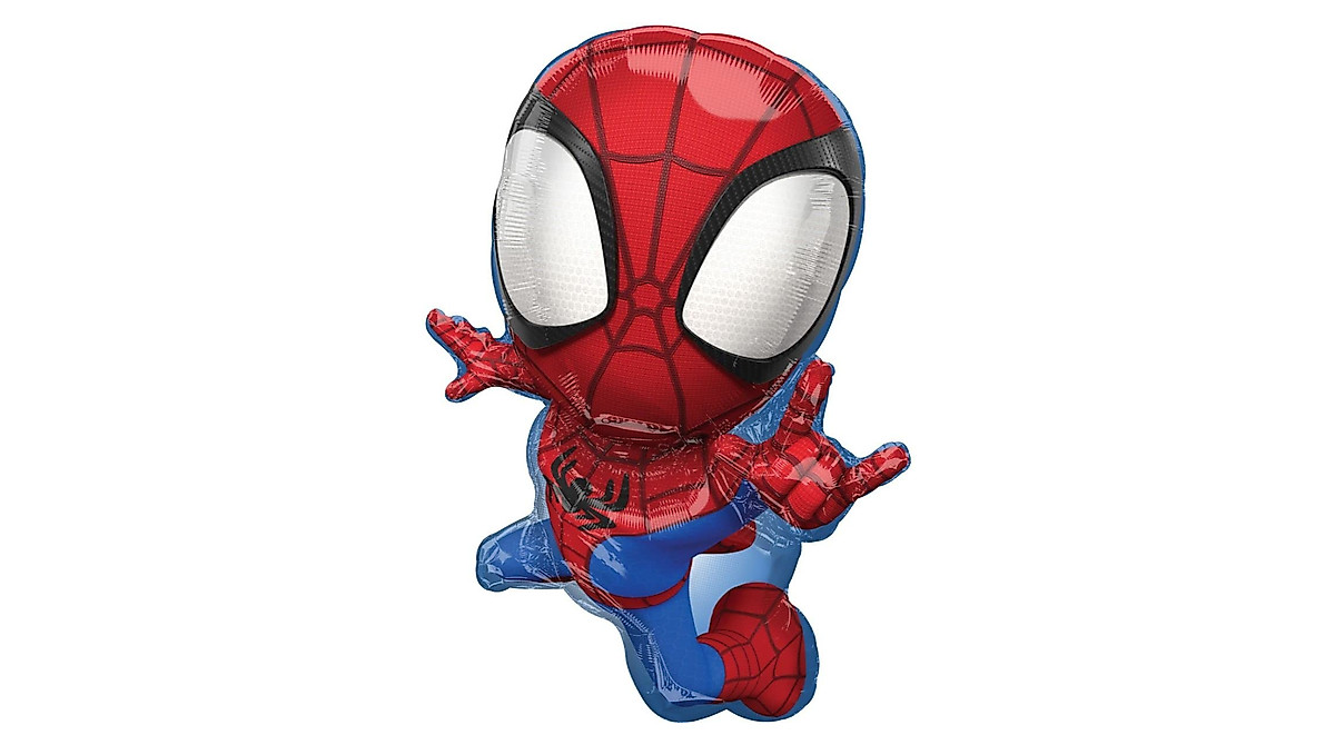 Spidey and His Amazing Friends 3rd Birthday Balloon Bouquet - 14 pcs