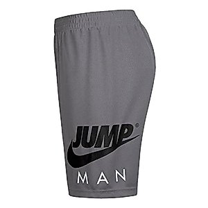 Nike Boys' Air Jordan Shorts (Large, Grey/Black/White)