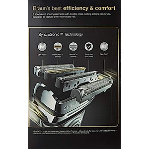 BRAUN Series 9 9295cc Wet & Dry Men's Electric Shaver