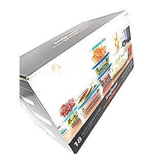 Snapware Pure Pyrex 18-Piece Glass Food Storage Set, 2.6, Clear