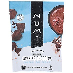 NUMI Organic Dash of Salt Drinking Chocolate, 6.3 OZ