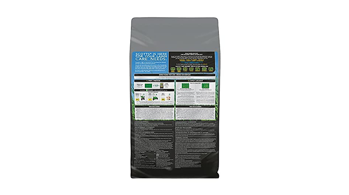 Scotts Turf Builder Triple Action Lawn Care - Weed Control & Fertilizer