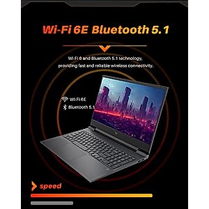HP 2023 Newest Victus Gaming Laptop, 16.1" 144Hz Display, NVIDIA GeForce RTX 3060, 12th Gen Intel Core i5-12500H(12 Cores), 32GB DDR5 DDR5 | 1TB SSD, Backlit Keyboard, Windows 11, Bundle with JAWFOAL