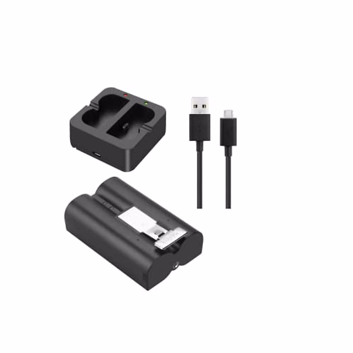 S7 3.65V Rechargeable Li-Ion Battery with Charger Compatible with Video Door Bell 2/3 Camera Battery 6040mAh