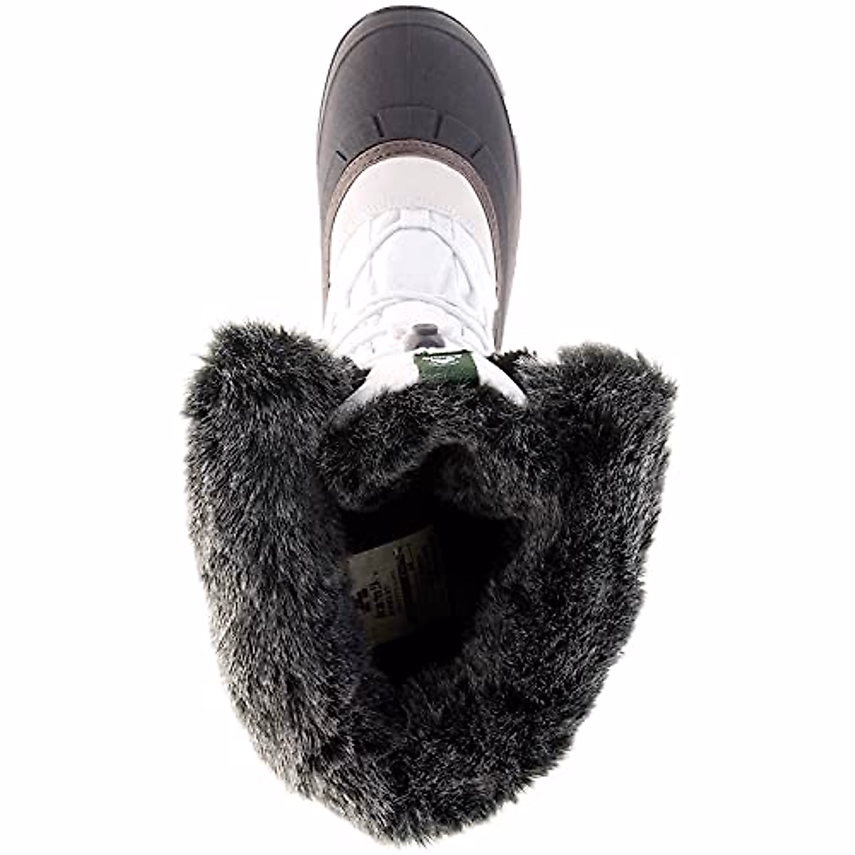 Kamik Women's MOMENTUM2 Snow Boot, white, 8 Medium US