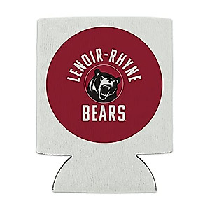 Lenoir-Rhyne University Bears Logo Can Cooler - Drink Sleeve Hugger Collapsible Insulator - Beverage Insulated Holder