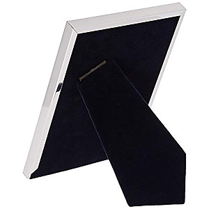 Lawrence Frames 510746 Metal Picture Frame Silver-Plate with Delicate Beading, 4 by 6-Inch