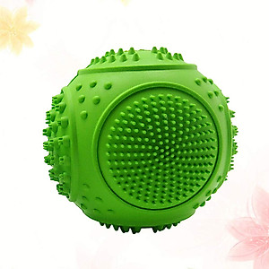 Ball Toy Molar Ball Tooth Grinding Toy Rubber Chew Toy for Pet Dog (Size L 7.5cm)