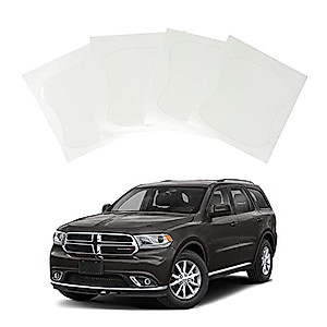 YelloPro Custom Fit Door Handle Cup 3M Scotchgard Anti Scratch Clear Bra Paint Protector Film Cover Self Healing PPF Guard Kit for 2017 2018 2019 2020 2021 2022 Dodge Durango SUV