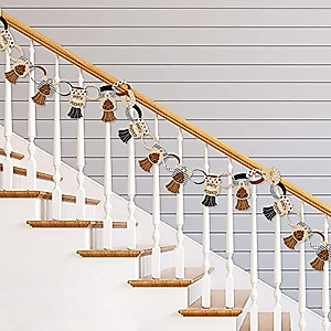 Big Dot of Happiness Party ’Til You’re Pooped - 90 Chain Links and 30 Paper Tassels Decoration Kit - Poop Emoji Party Paper Chains Garland - 21 feet