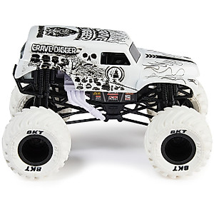 Monster Jam, Official Grave Digger Monster Truck, Collector Die-Cast Vehicle, 1:24 Scale