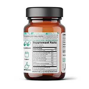 UMZU zuPoo - Colon Health & Constipation Relief - Supplement for Bloating - Natural Cleanse - with Milk Thistle, Ginger & More - 15-Day Supply - 30 Capsules